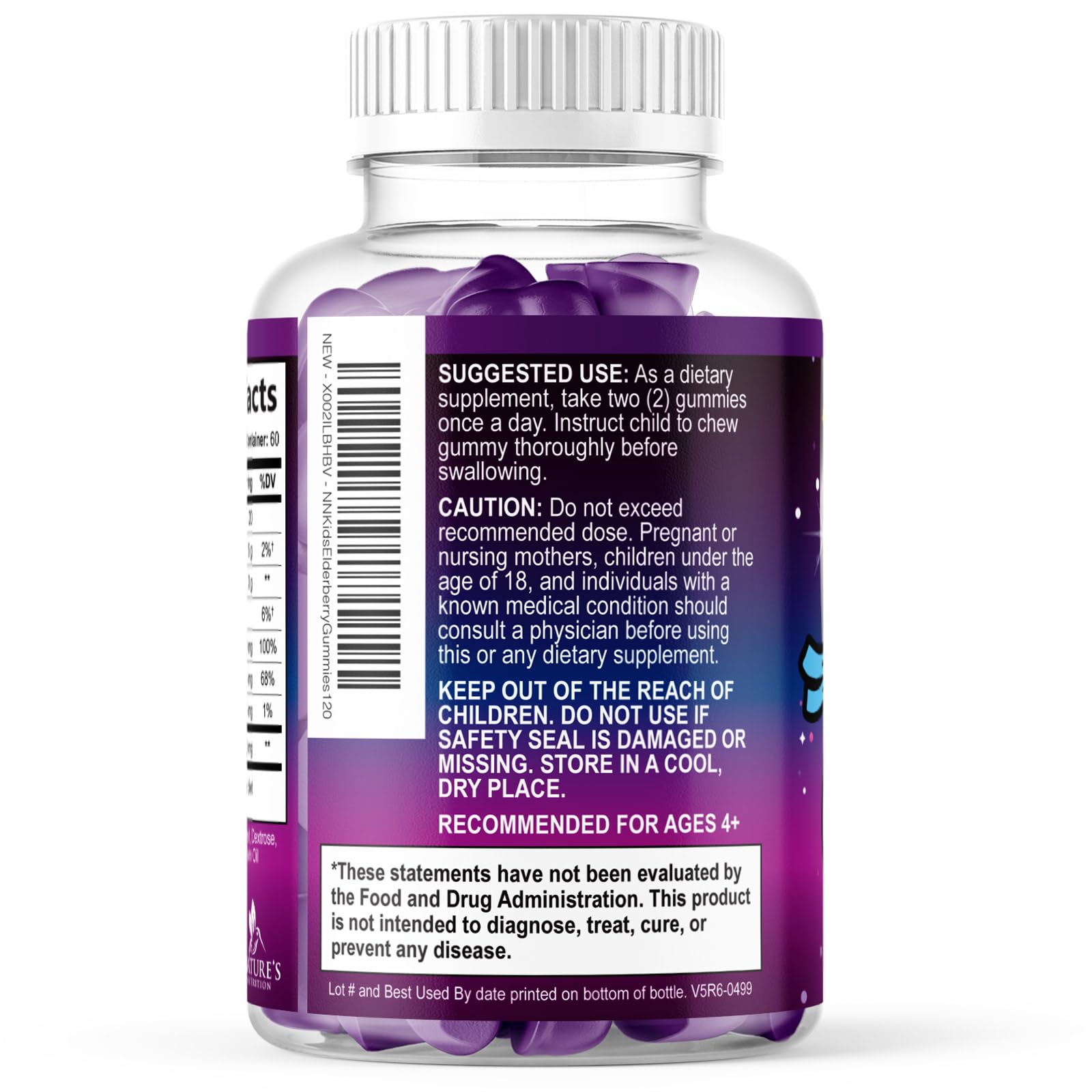 fun berry flavour elderberry vitamins