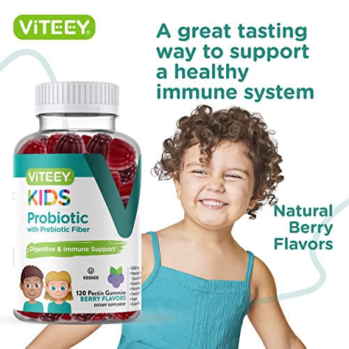 Fun probiotic gummies for picky eaters