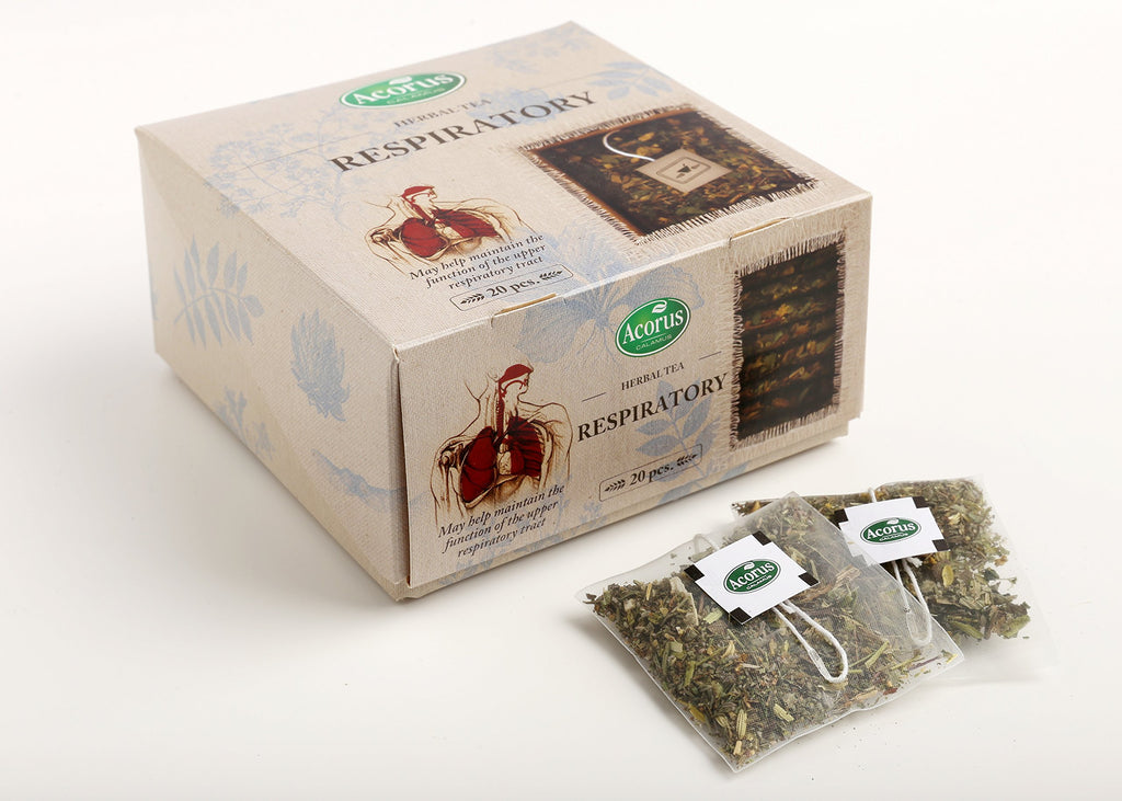 functional green tea with herbs