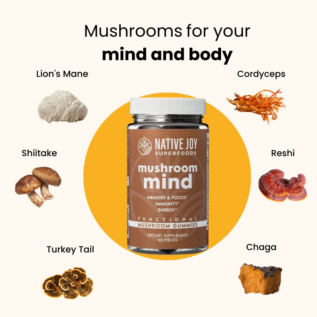 functional mushroom blend for wellness
