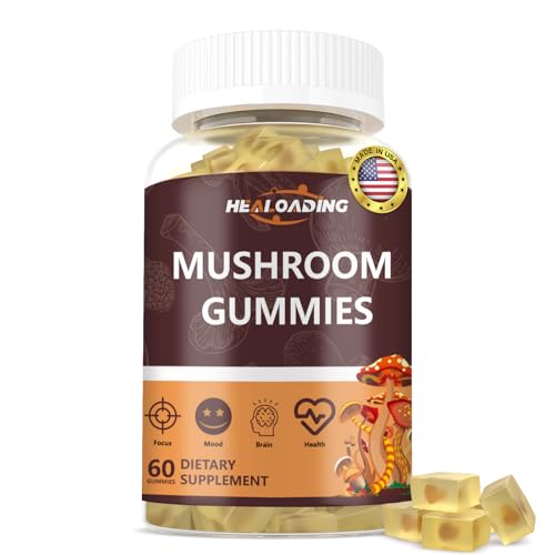 functional mushroom gummies for focus