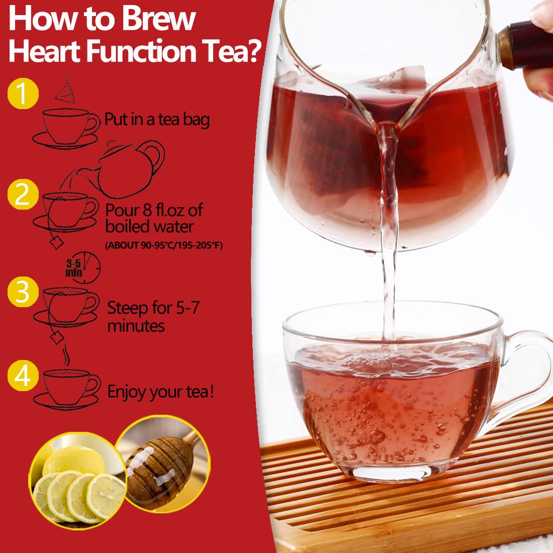 functional tea bags for daily use