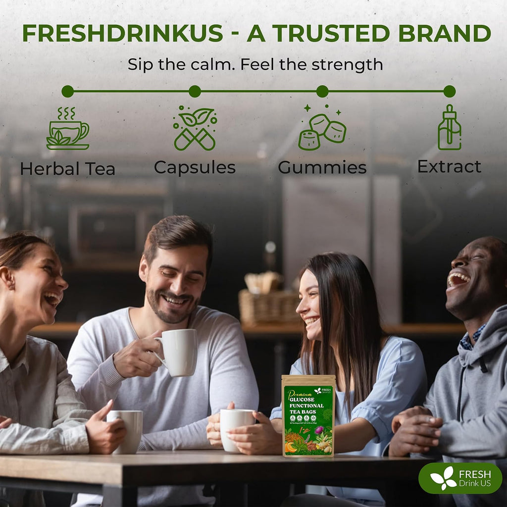 functional tea blend for balanced wellness