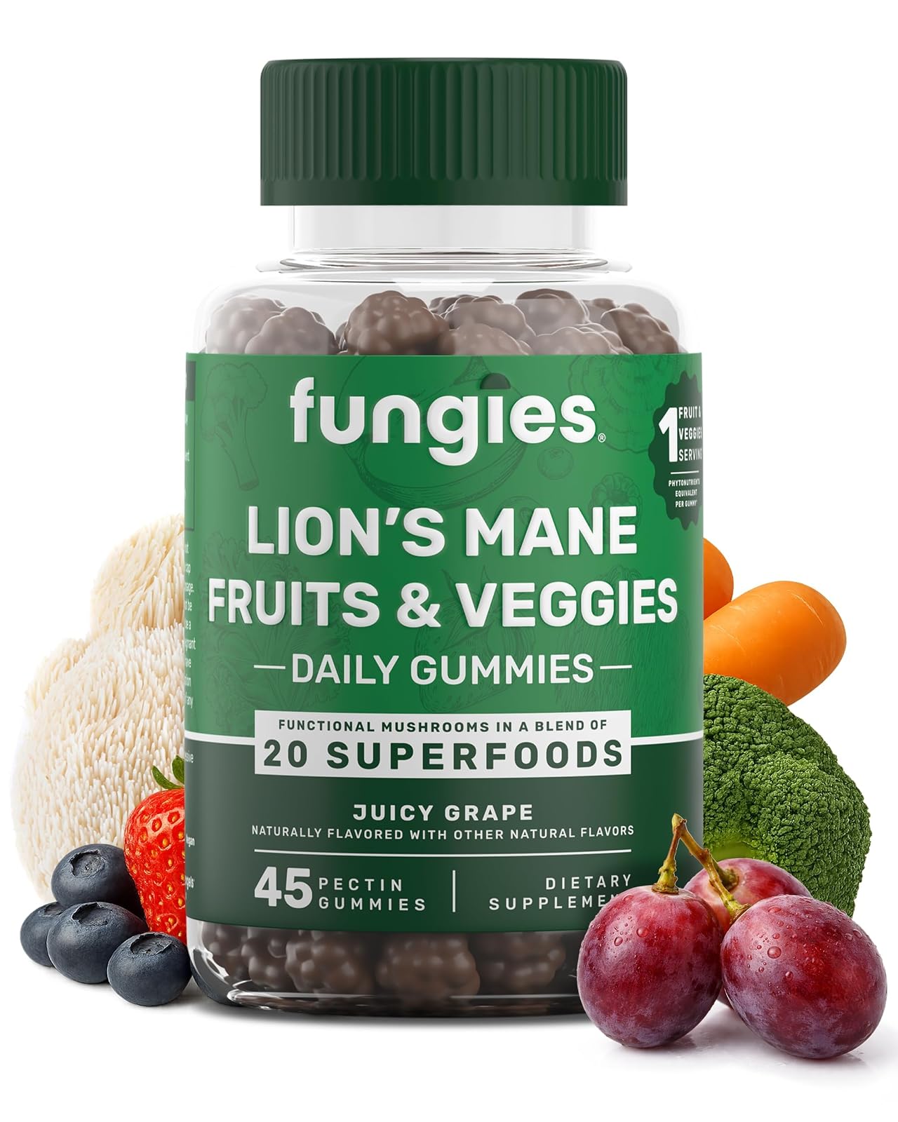 Fungies Lion's Mane gummies for focus