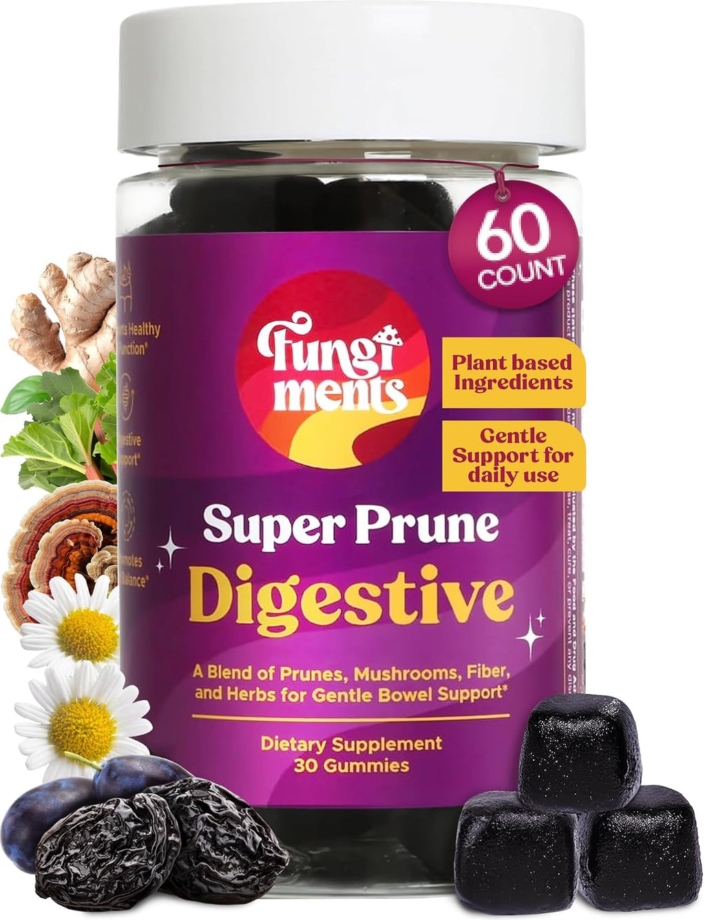 Fungiments mushroom supplement gummies