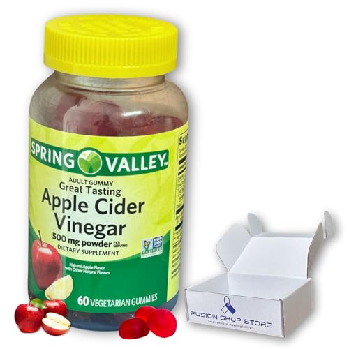 Fusion apple cider vinegar gummies for digestion