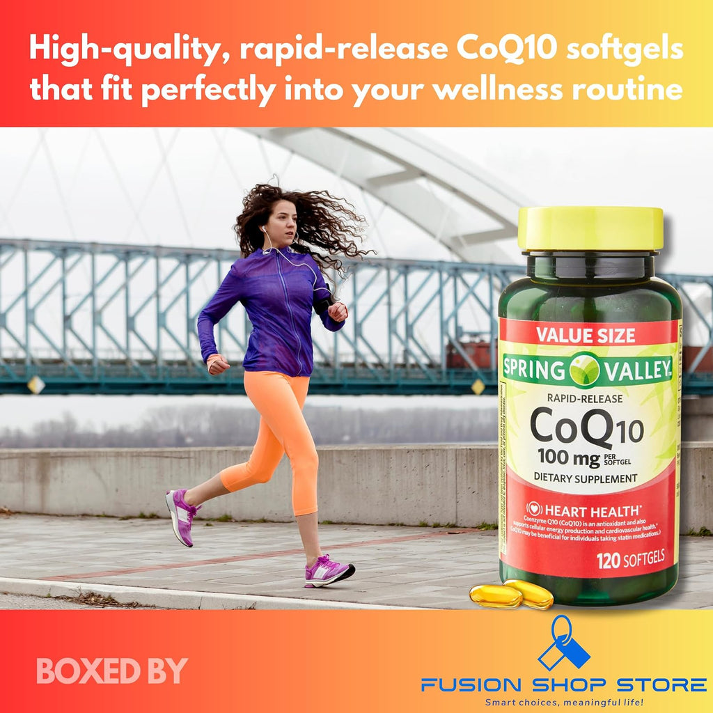Fusion CoQ10 for energy support