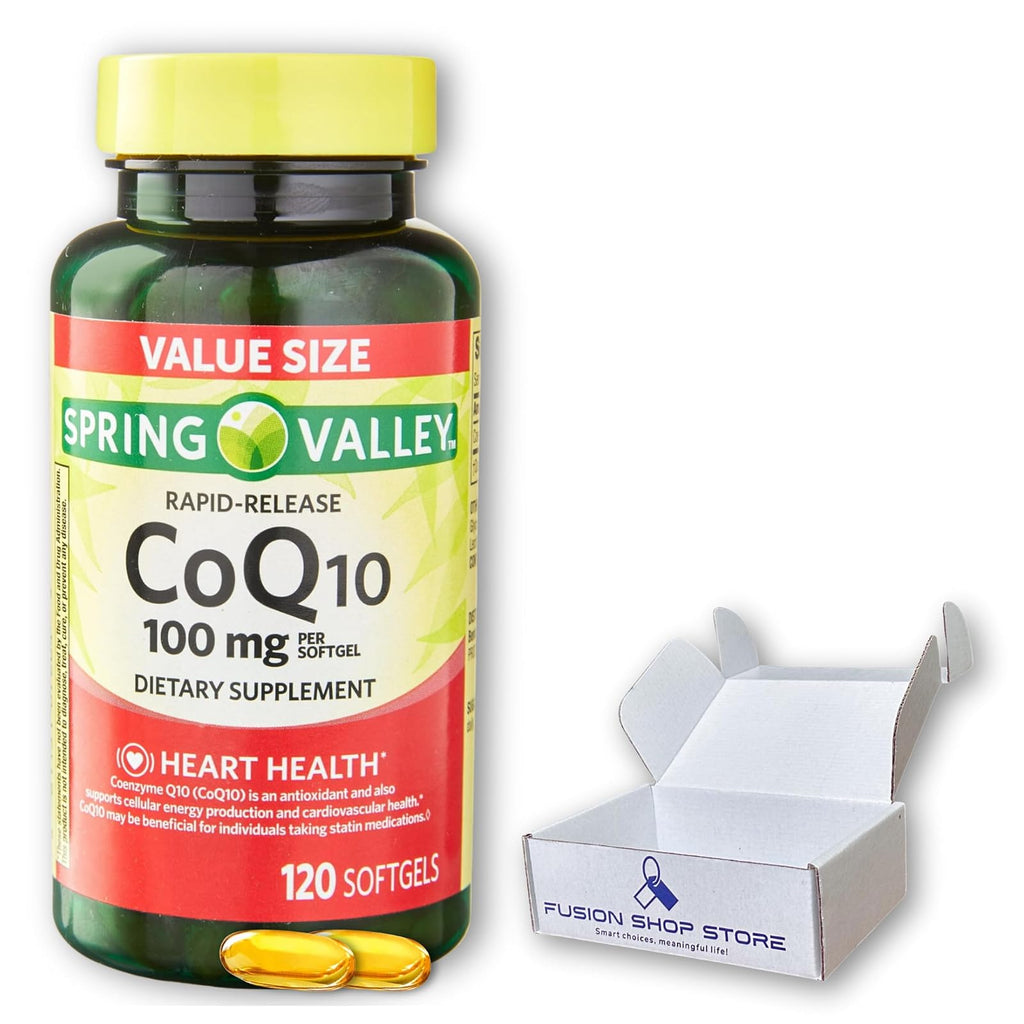 Fusion CoQ10 rapid release softgels