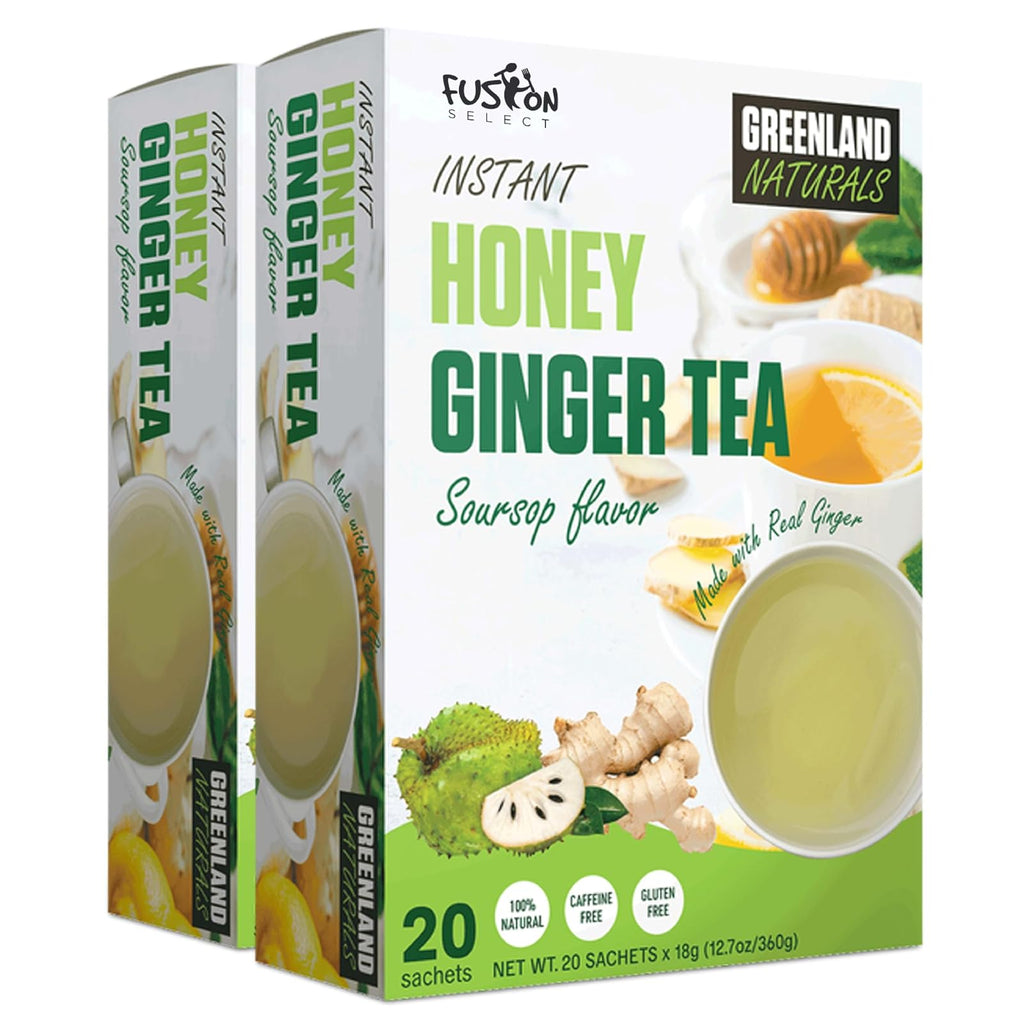 Fusion Soursop Ginger Honey Crystals tea