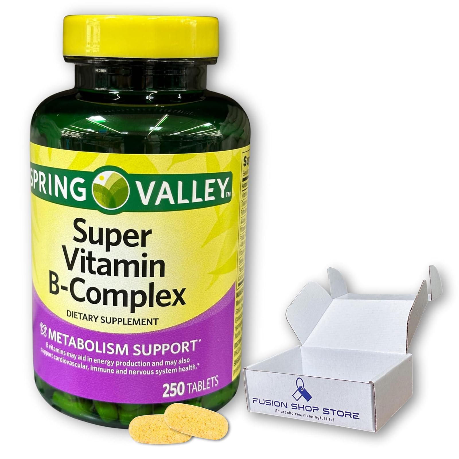 Fusion vitamin b complex tablets