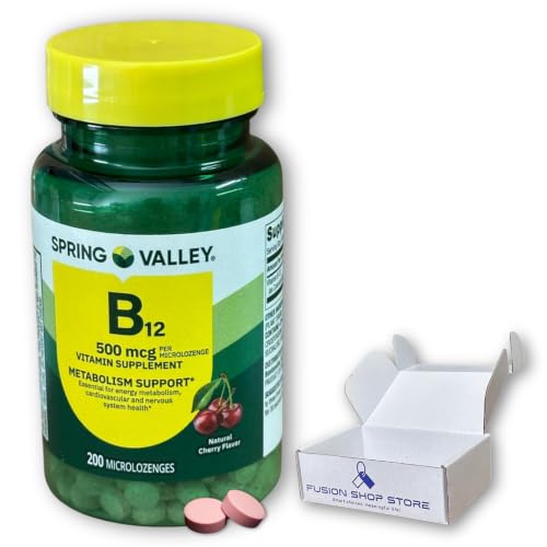 fusion vitamin b12 cherry flavor