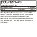 Futurebiotics biotin for wellness