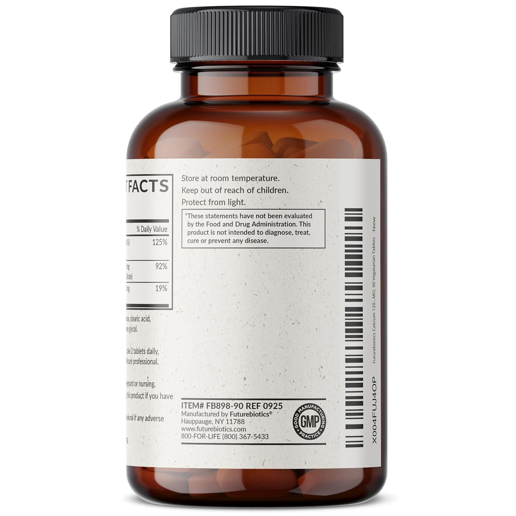 Futurebiotics calcium for active seniors