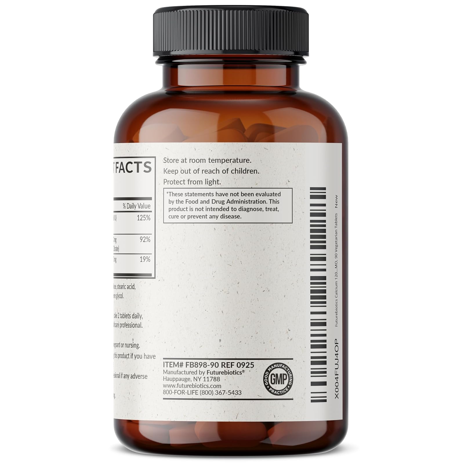Futurebiotics calcium for active seniors
