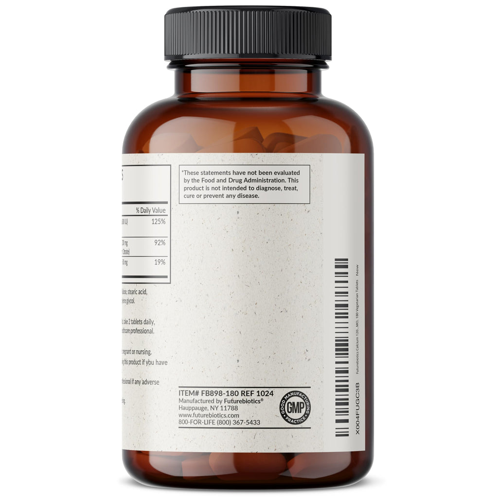 Futurebiotics calcium for better bone health