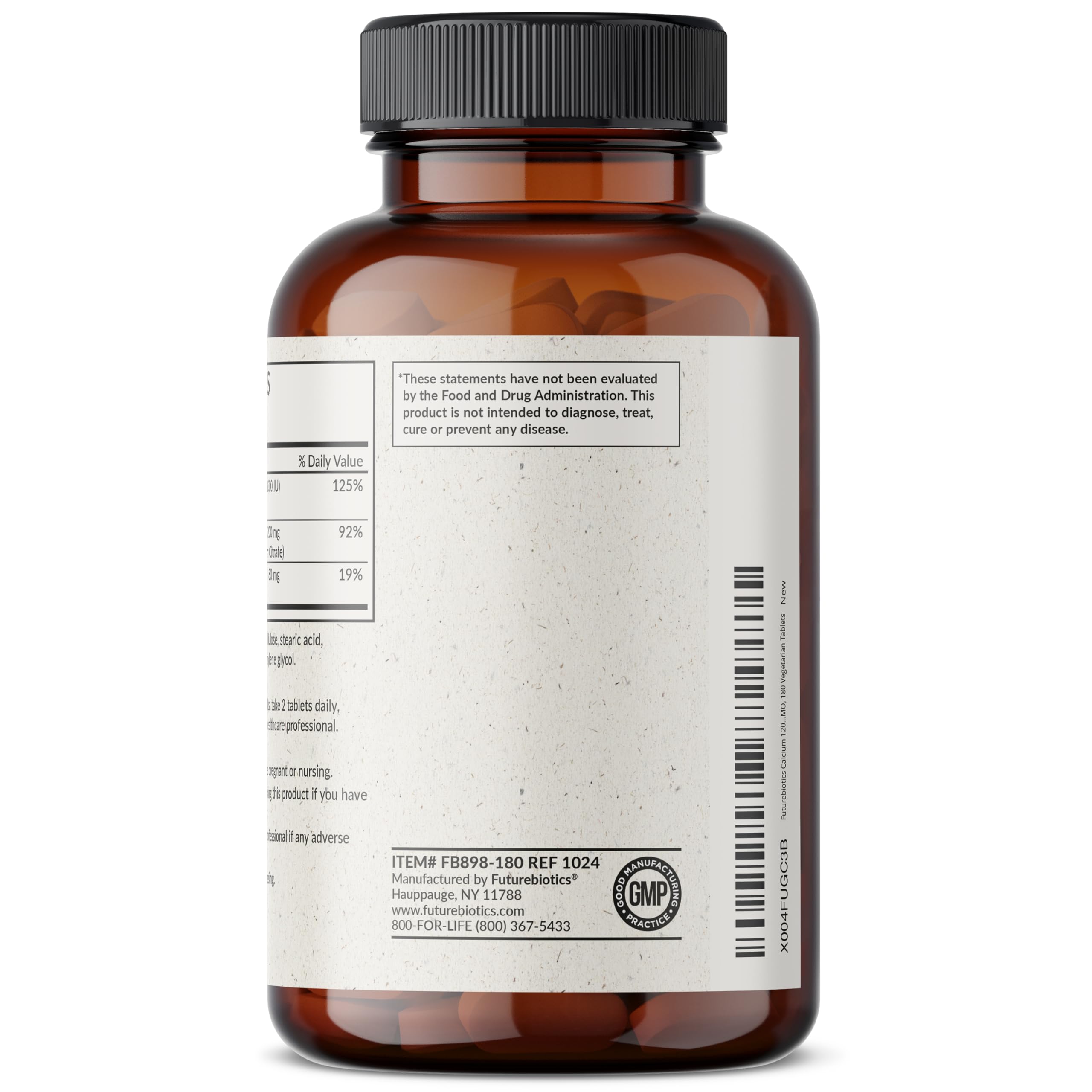 Futurebiotics calcium for better bone health
