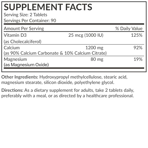 Futurebiotics calcium for overall wellness