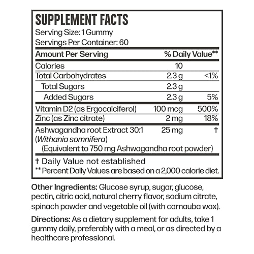 Futurebiotics cherry gummies for natural mood enhancement