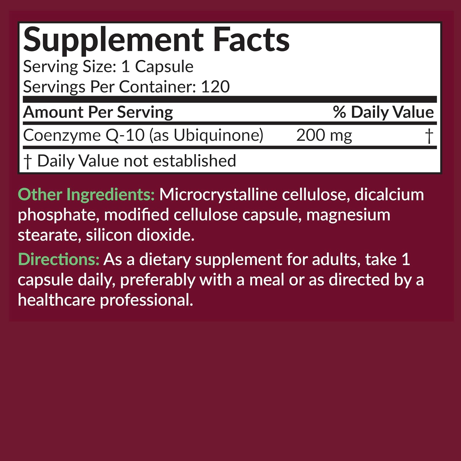 futurebiotics coq10 for active lifestyle