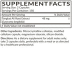 Futurebiotics ginseng capsules for overall wellness