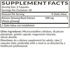 Futurebiotics ginseng for vitality