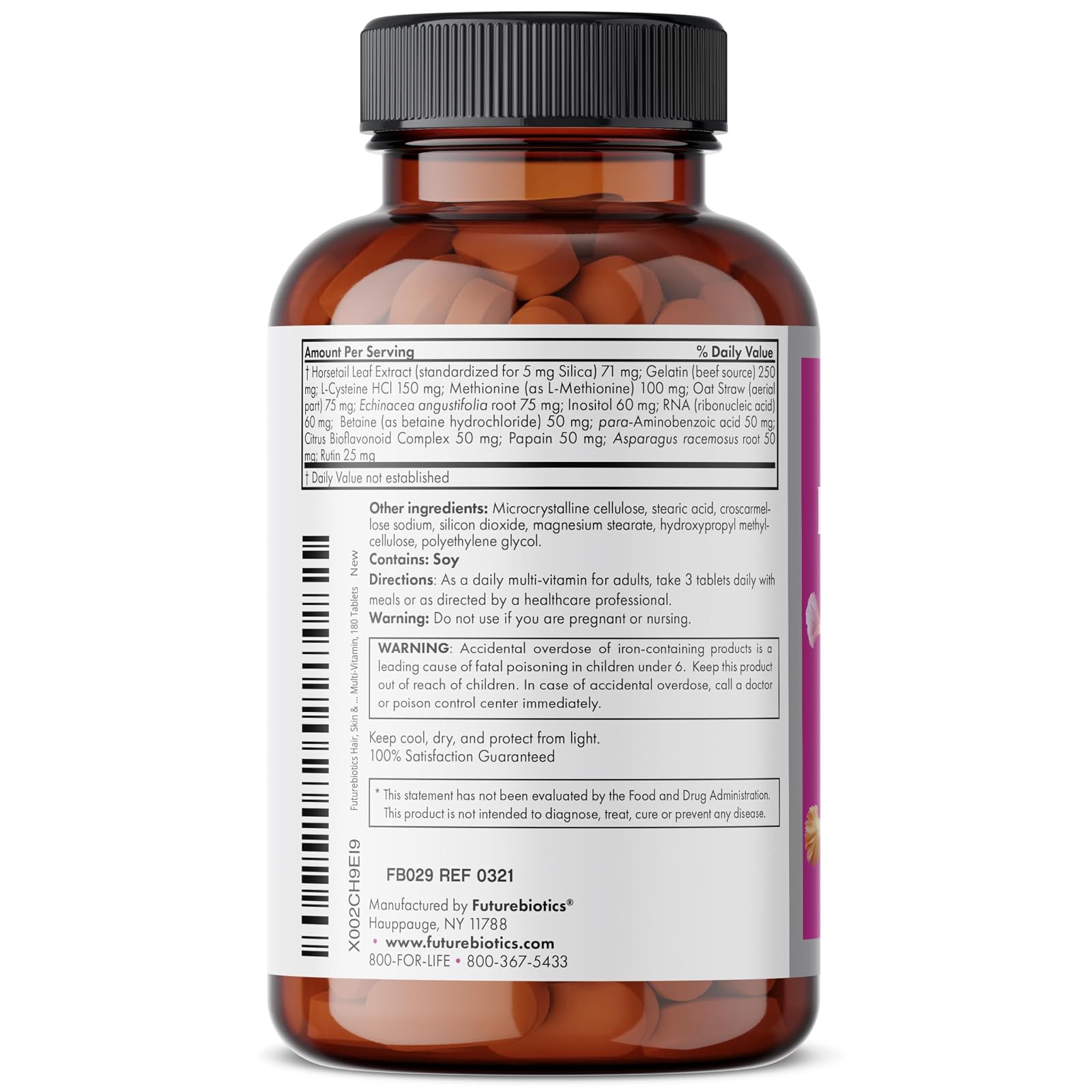 Futurebiotics hair enhancement tablets