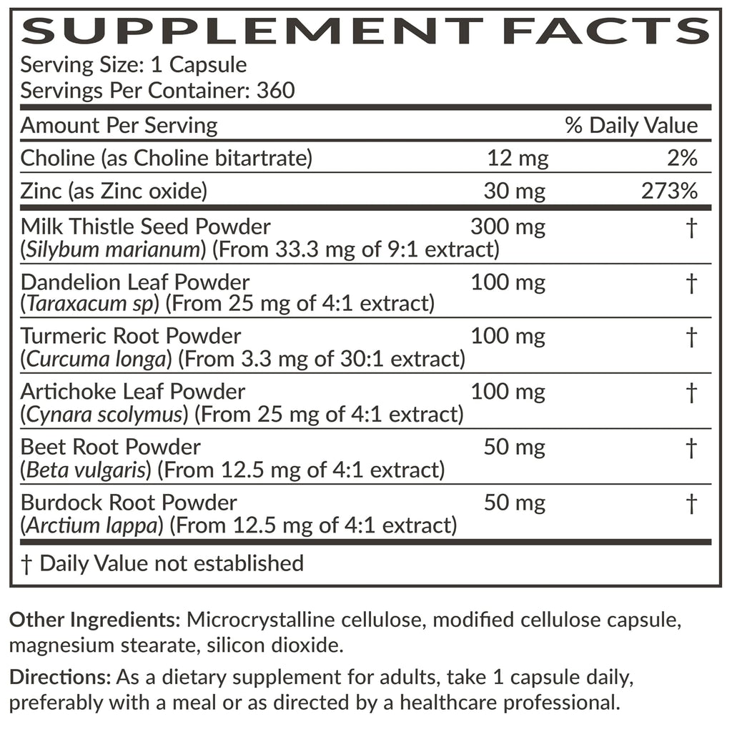Futurebiotics herbal liver cleanse formula