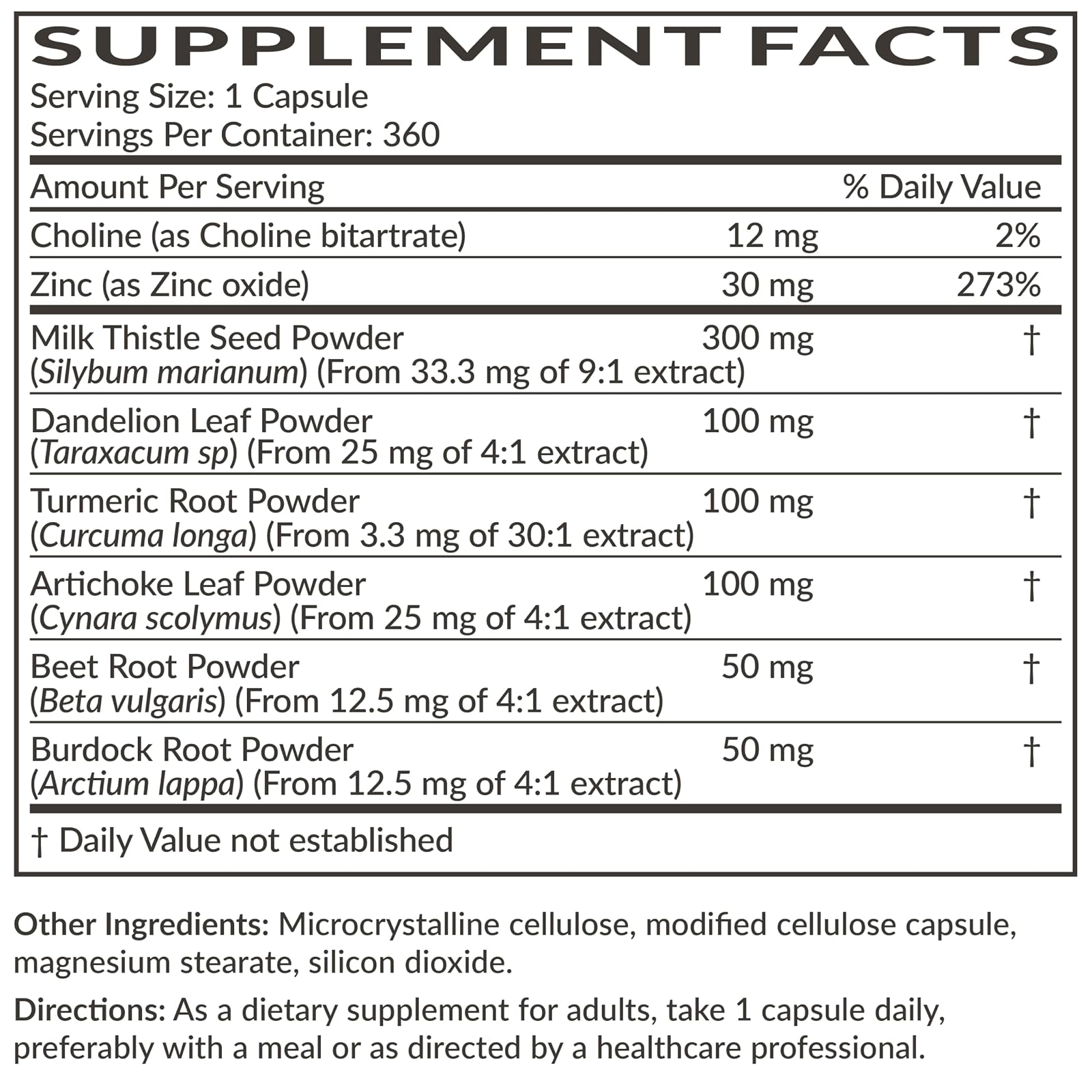 Futurebiotics herbal liver cleanse formula
