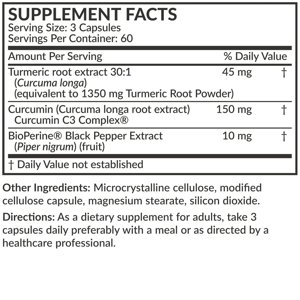 Futurebiotics herbal turmeric capsules