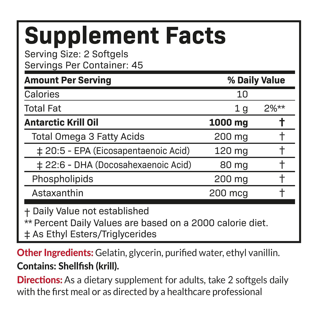 Futurebiotics krill oil supplement