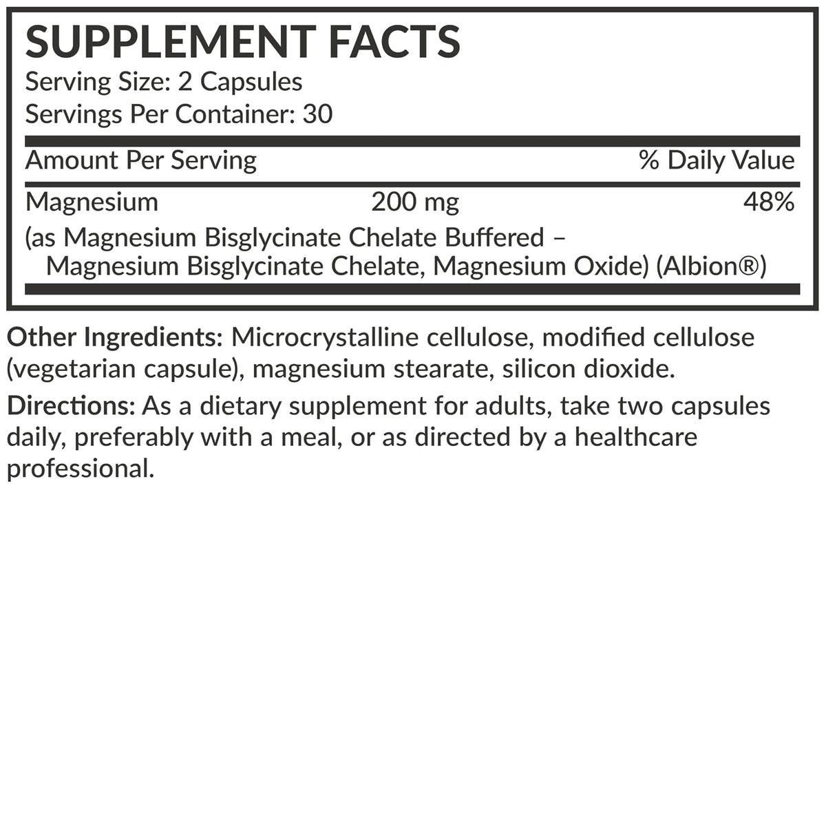 Futurebiotics magnesium for muscle health