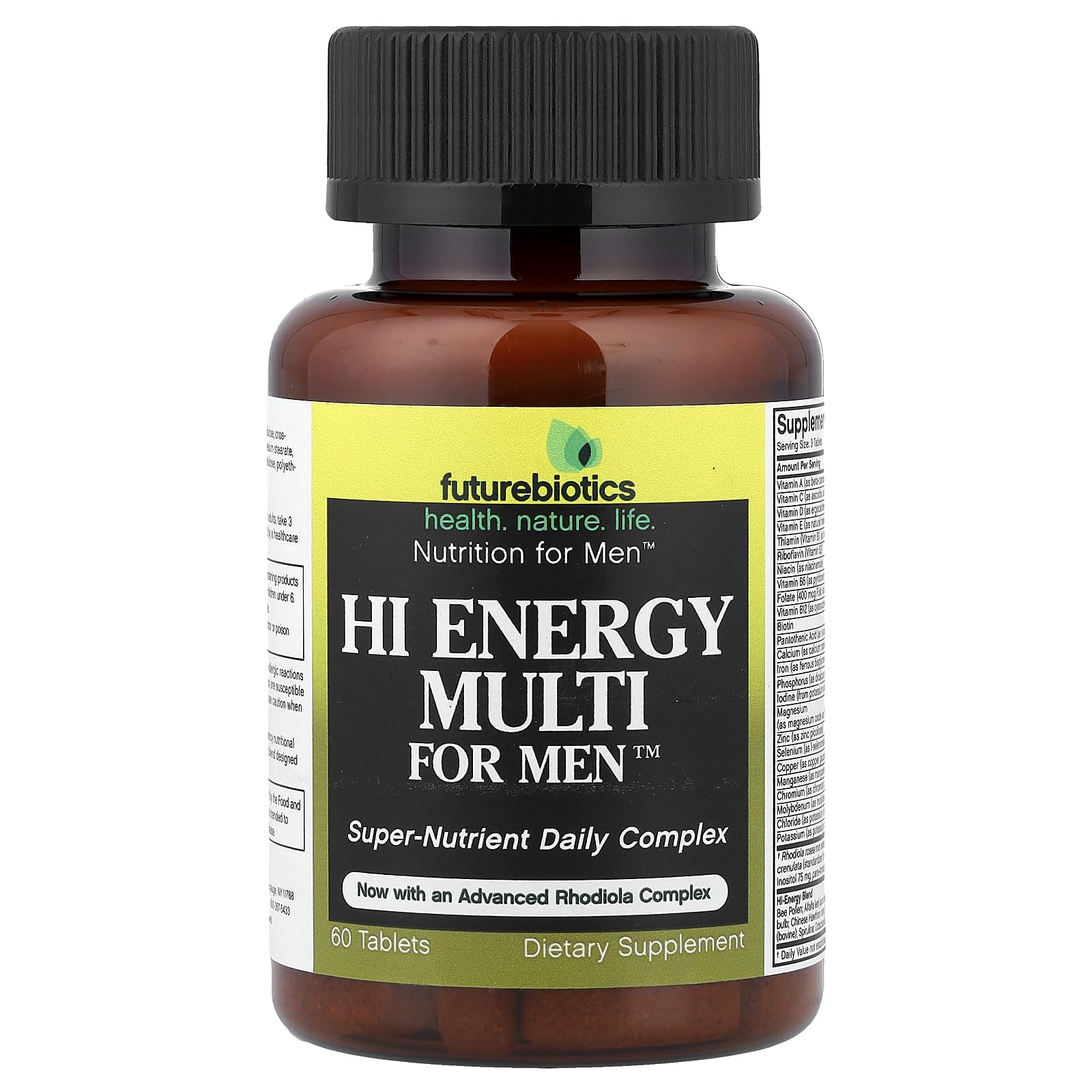Futurebiotics Multi Energy for Men vitamins