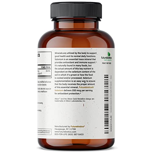 Futurebiotics selenium for energy boost