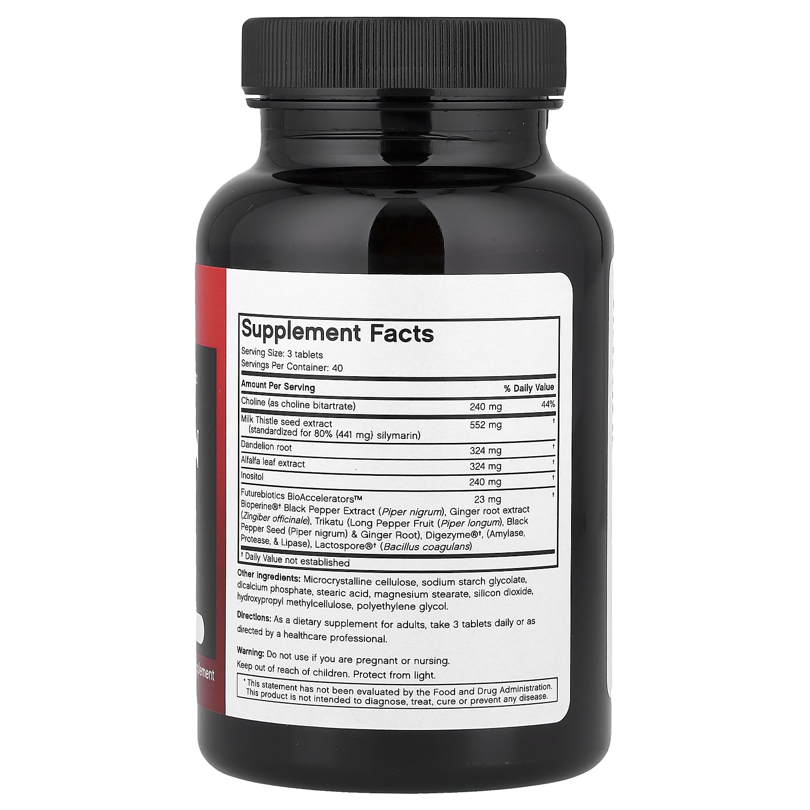 Futurebiotics silymarin plus veg-tablets