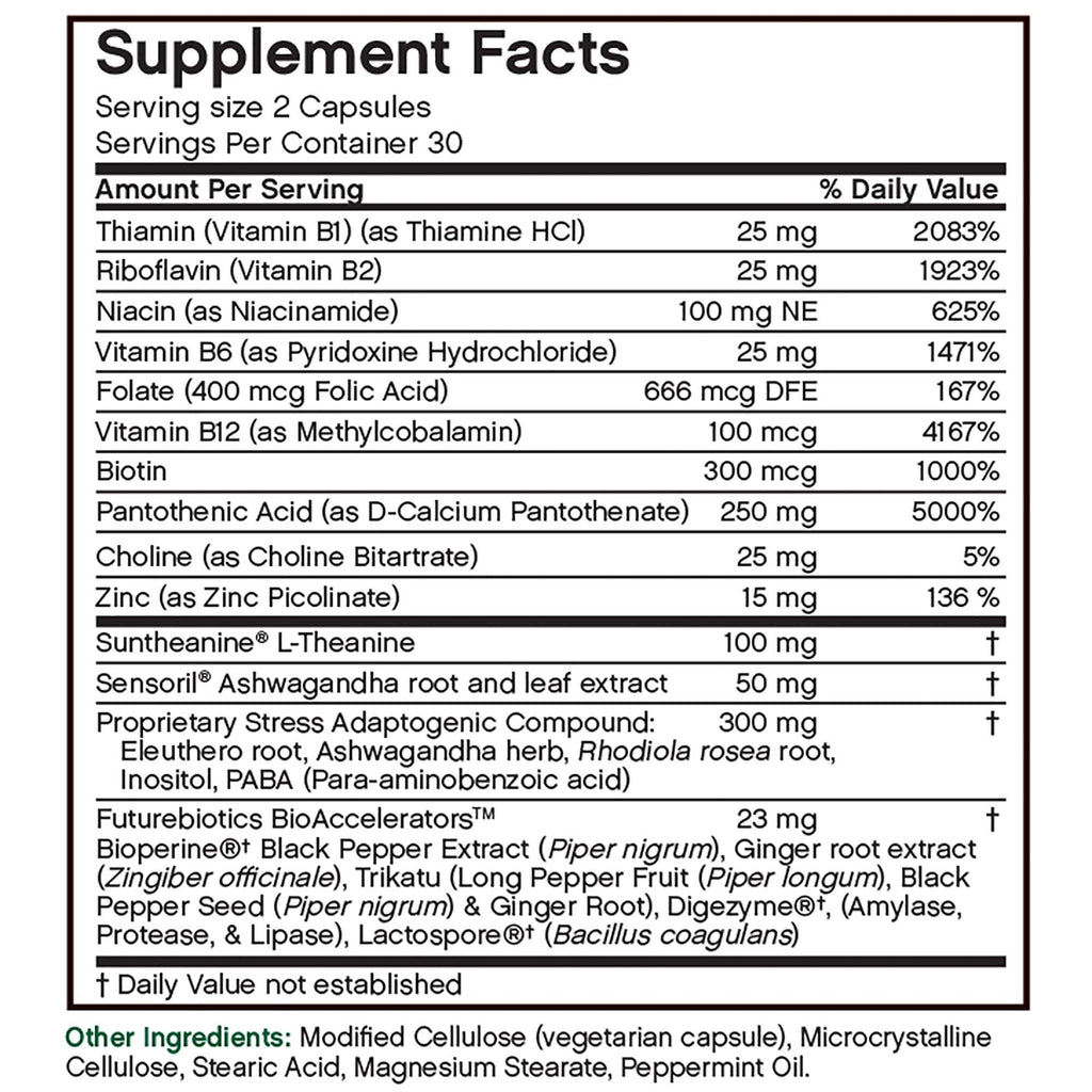 Futurebiotics StressAssist for everyday calm