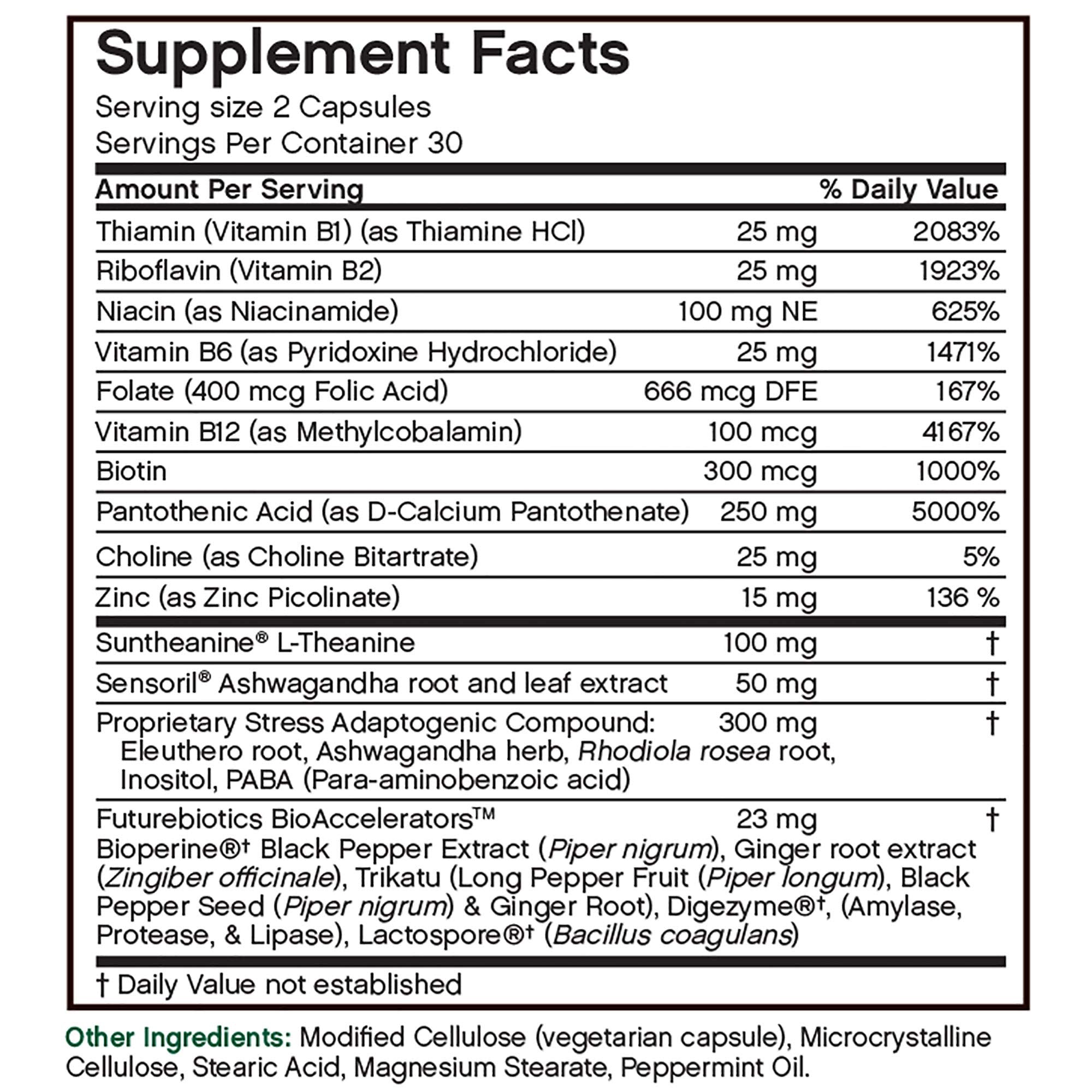 Futurebiotics StressAssist for everyday calm