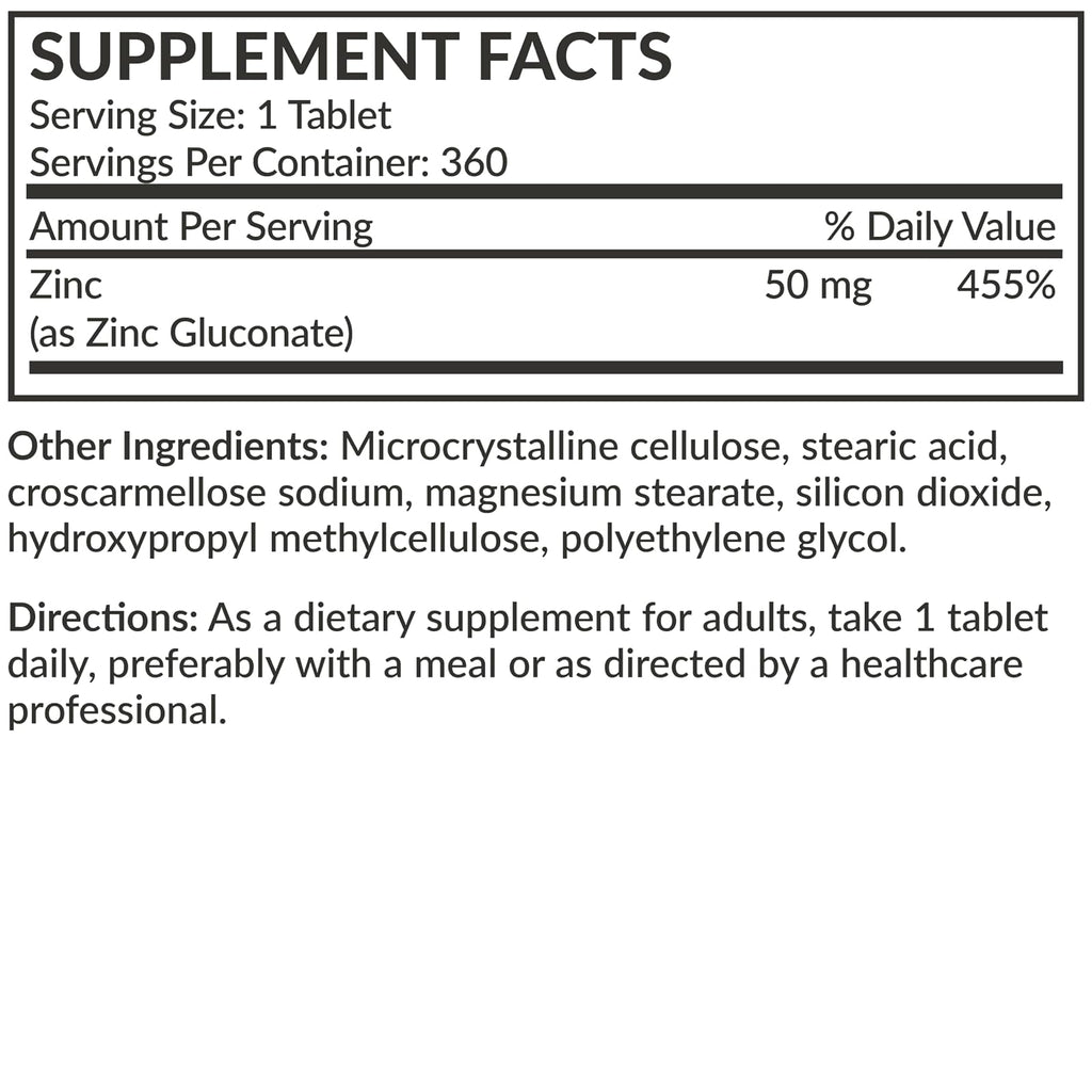 Futurebiotics vegetarian zinc for vegans