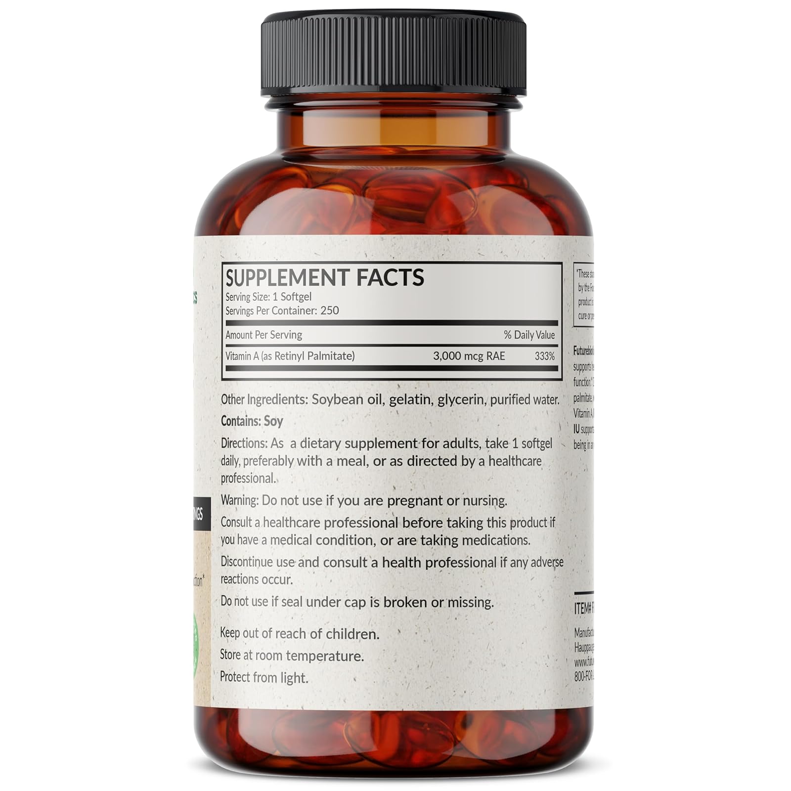 Futurebiotics vitamin A 10,000 IU