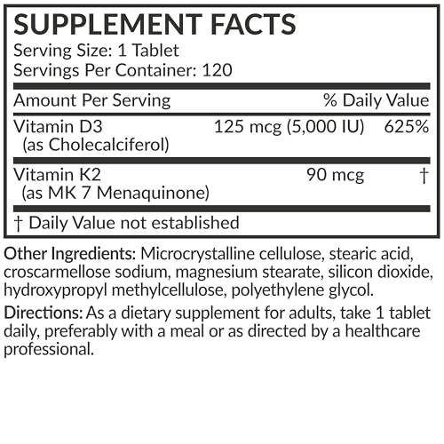 Futurebiotics vitamin D3 K2 for wellness