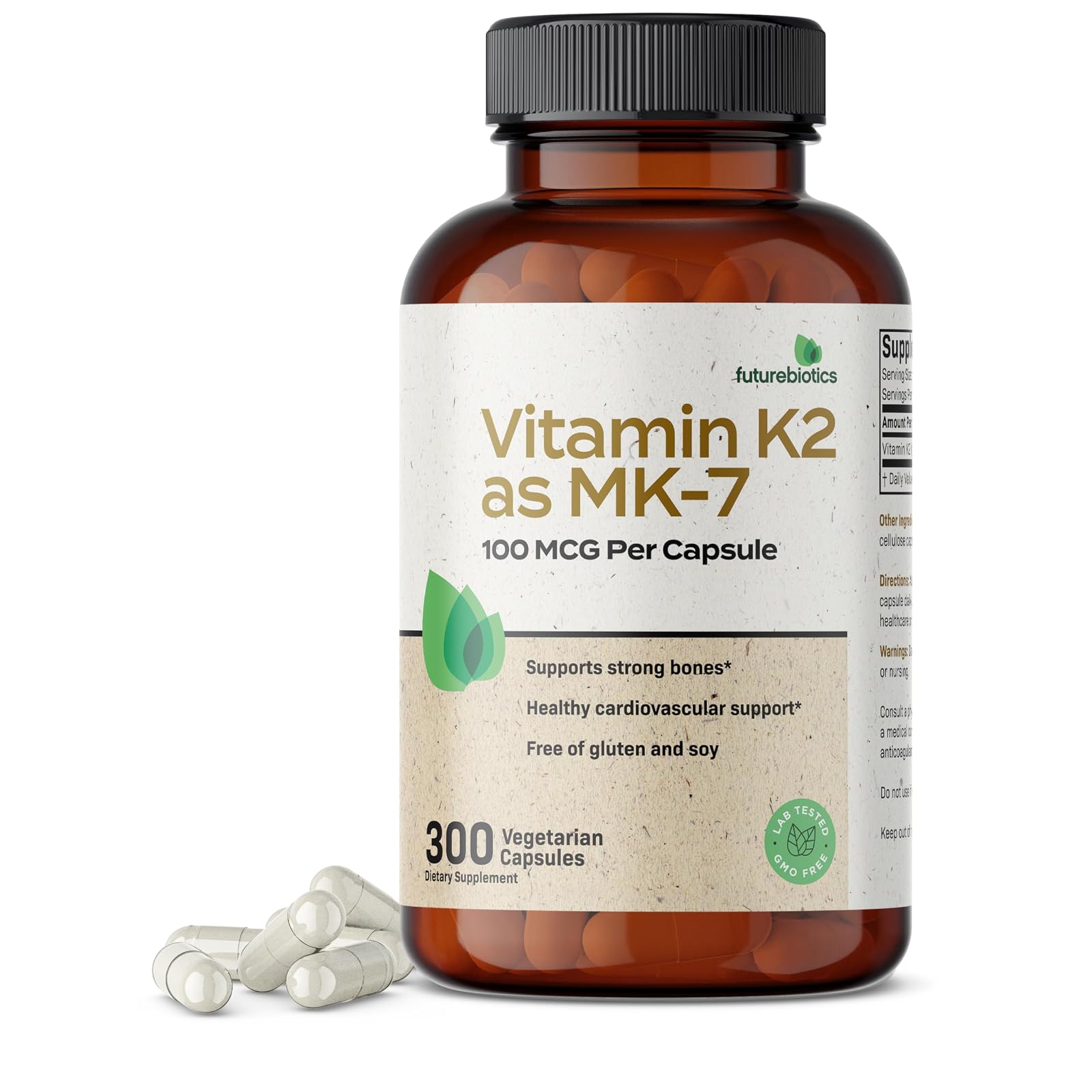 Futurebiotics vitamin K2 MK7 capsules