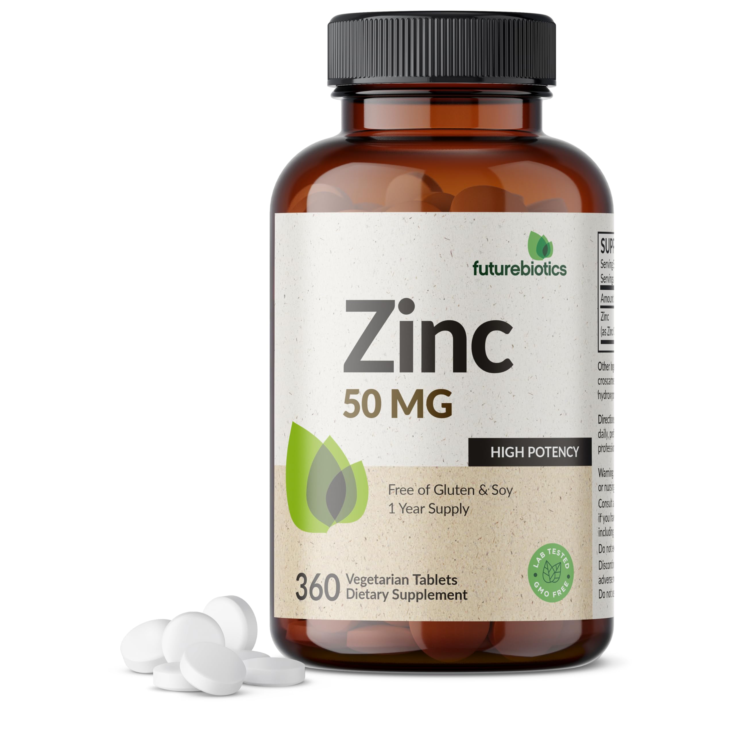 Futurebiotics Zinc 50 MG supplement