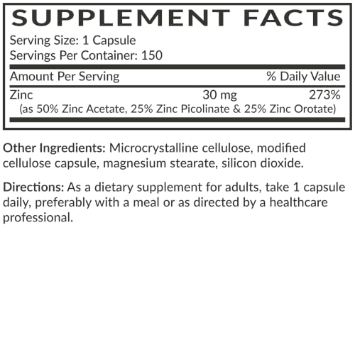 Futurebiotics zinc for healthy living