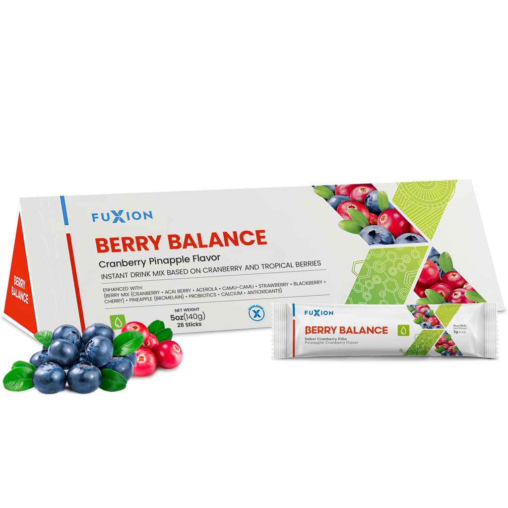 FuXion Berry Balance probiotic drink