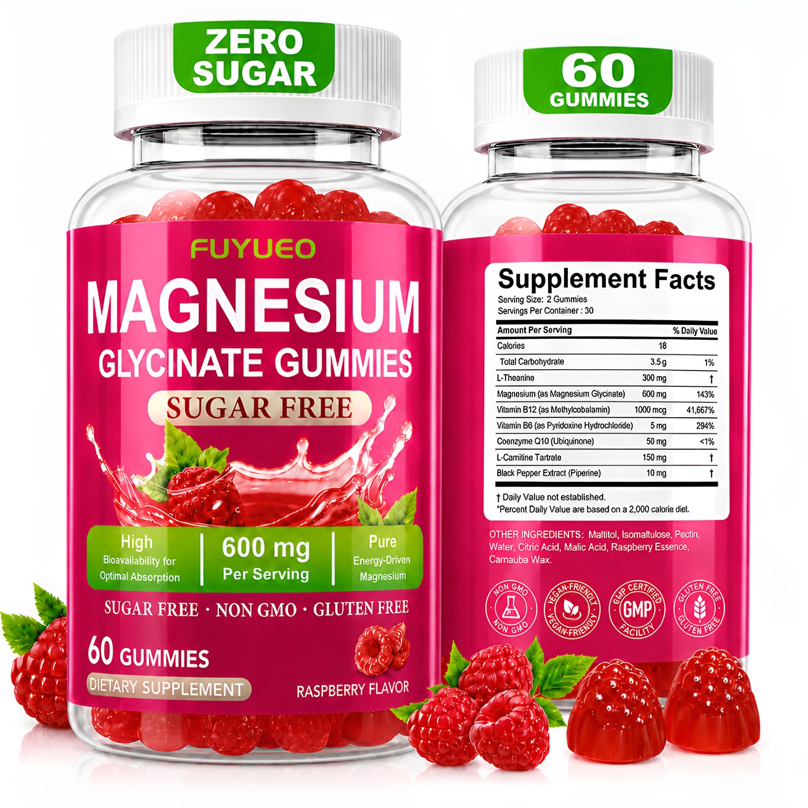 FUYUEO magnesium glycinate gummies benefits