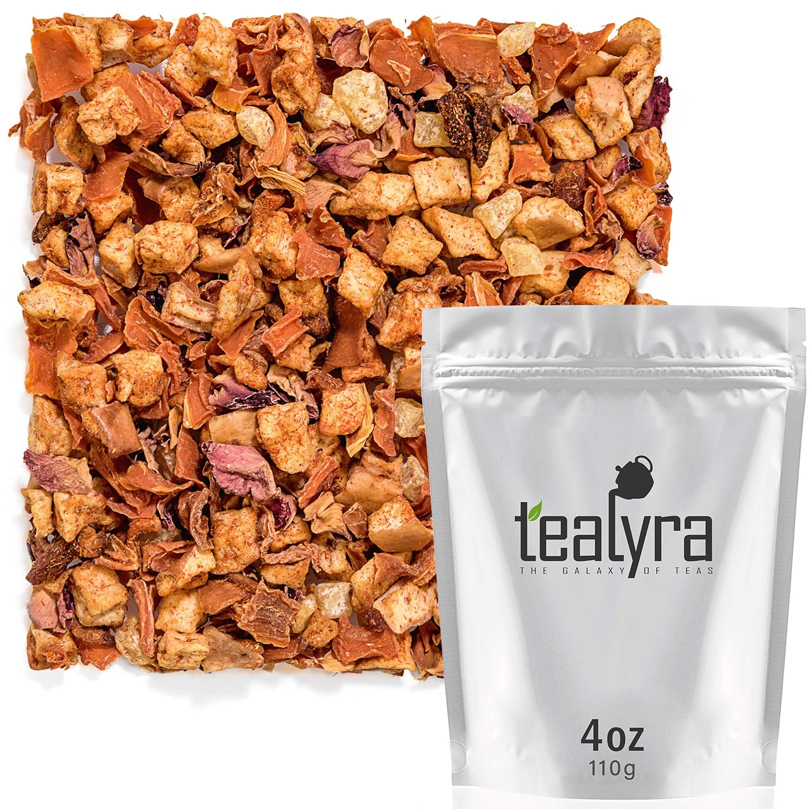 Fuzzy Peach herbal tea blend