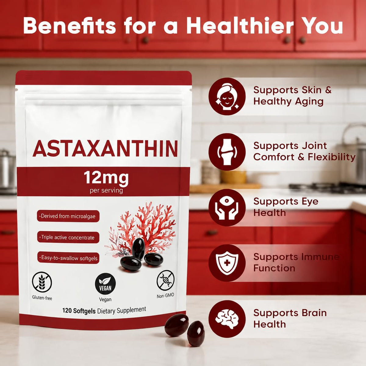 FW ZONE Astaxanthin for skin support