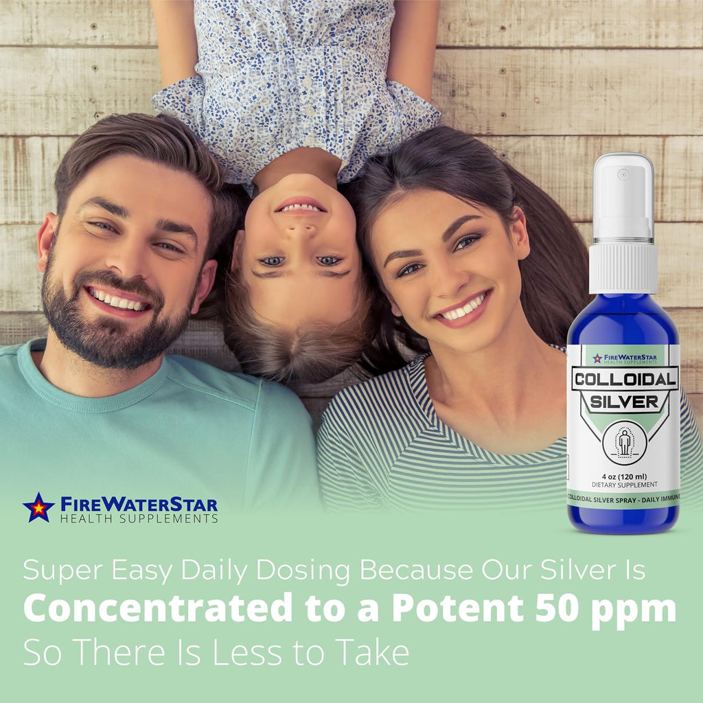 FWS 50 ppm silver spray uses
