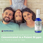 FWS 50 ppm silver spray uses