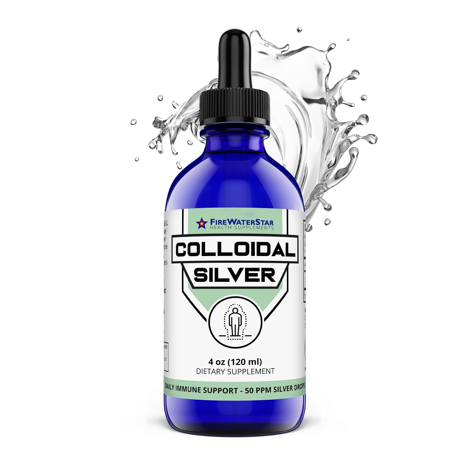 FWS colloidal silver liquid drops
