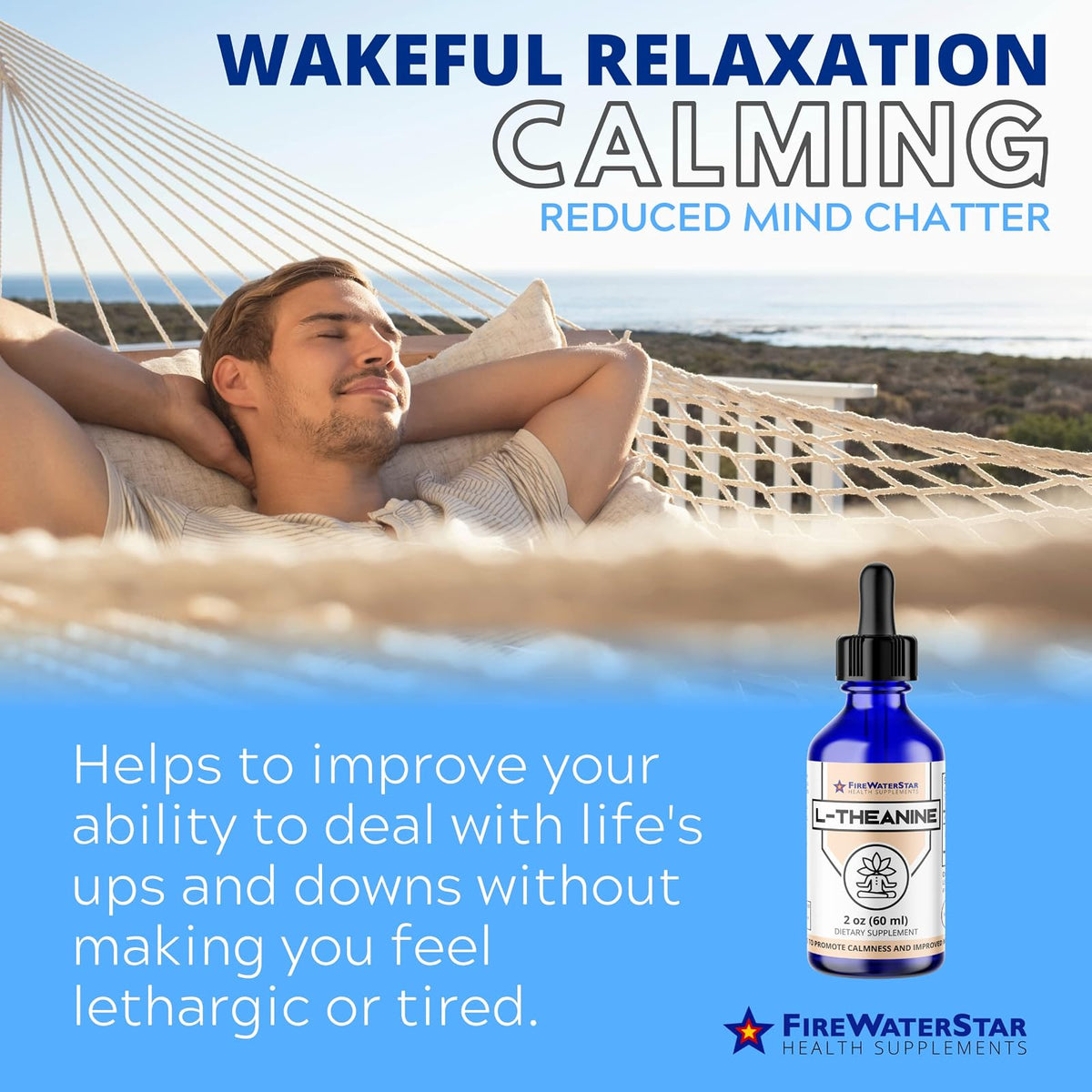 FWS l-theanine drops for stress relief
